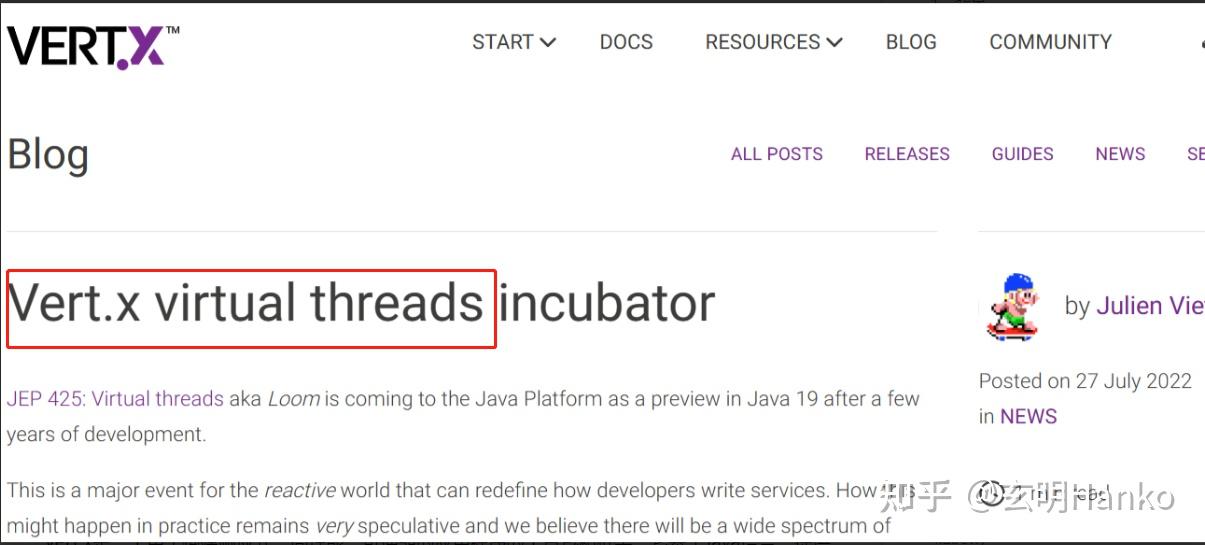 超越传统线程：探索Java Loom协程(纤程/虚拟线程)的无限潜力 - 知乎