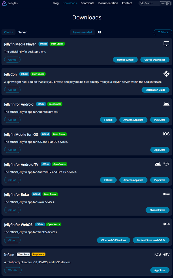 大内网战略(5)：自建在线相册/影视网站 Jellyfin - 知乎