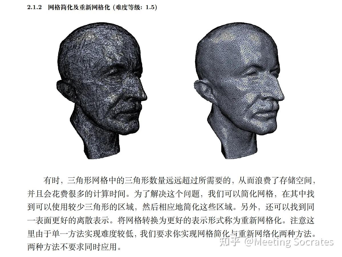 GAMES101大作业2：网格简化及重新网格化 - 知乎