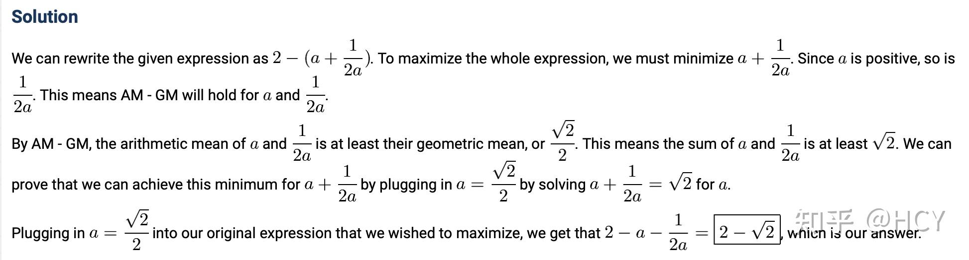 AM-GM不等式 - 知乎