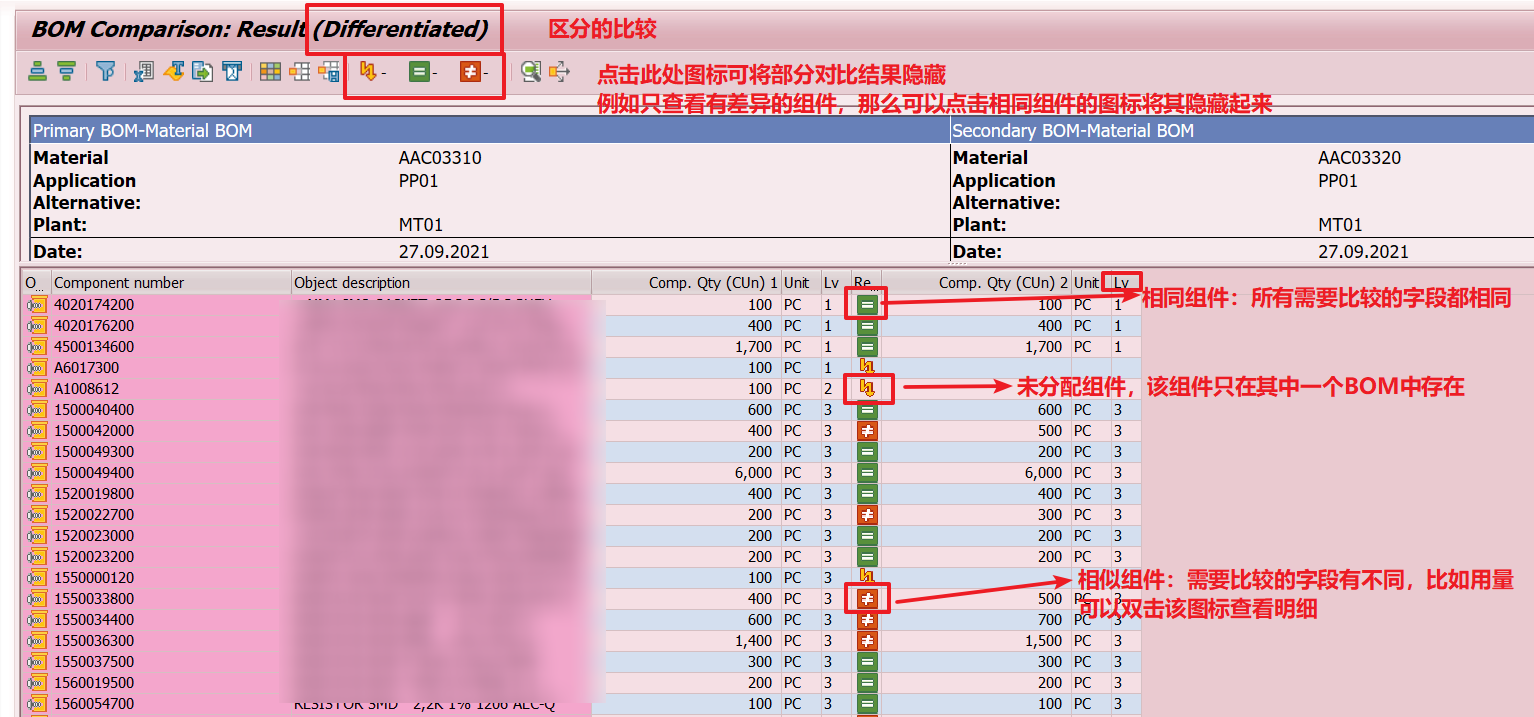 SAP后勤模块学习_PP_BOM比较 CS14 - 知乎