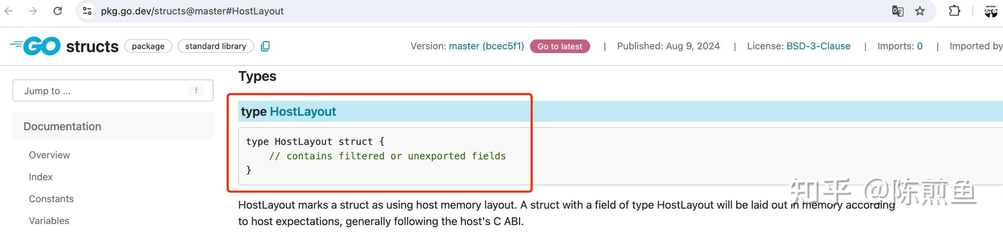 Go1.23 新特性：终于可以指定内存布局了，新库 structs.HostLayout！ - 知乎
