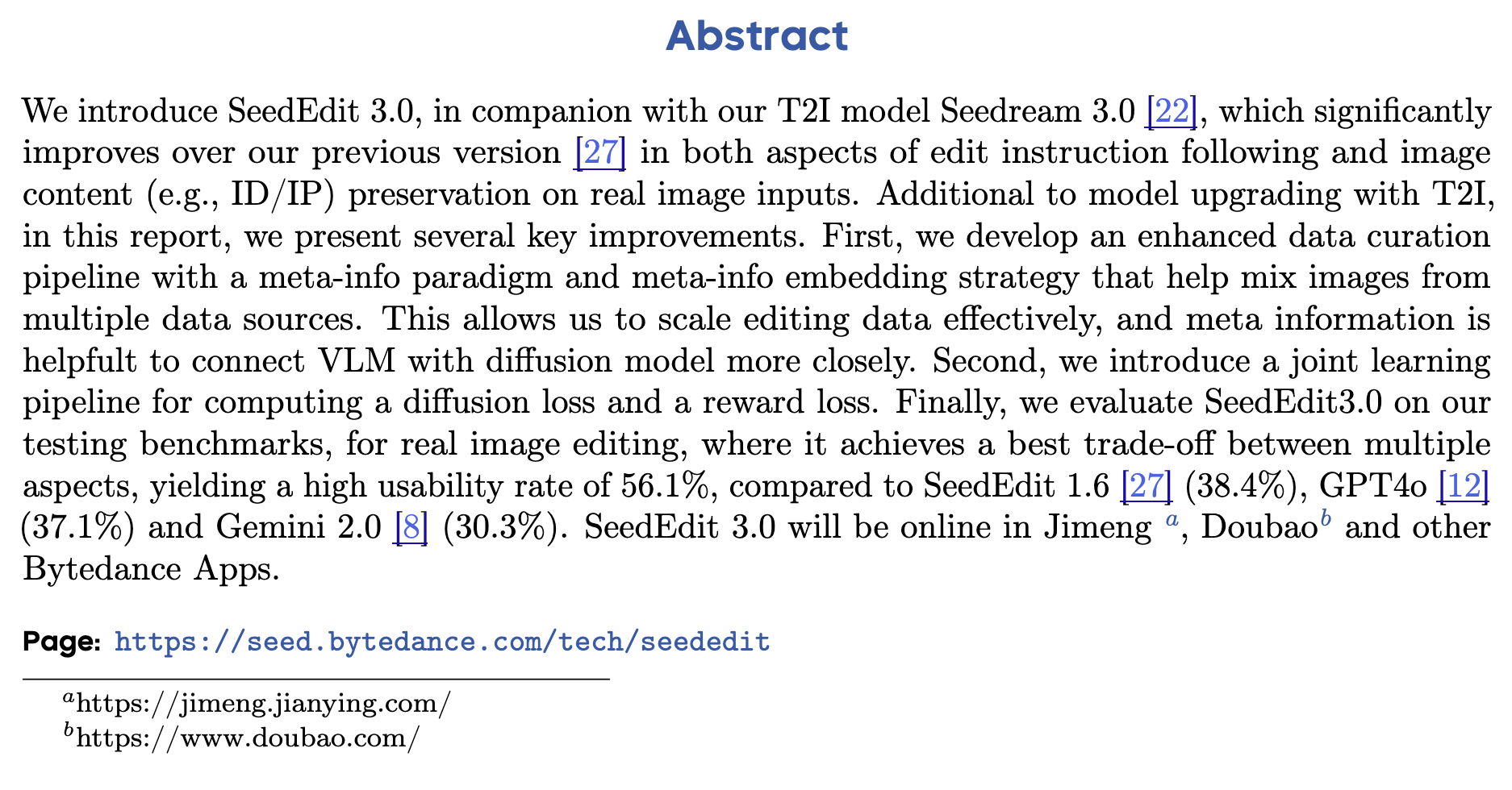 SeedEdit 3.0: Fast and High-Quality Generative Image Editing - 知乎