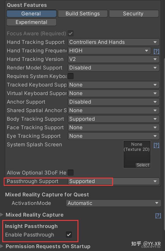 【新】Unity Meta Quest MR 开发（一）：Passthrough 透视配置 - 知乎