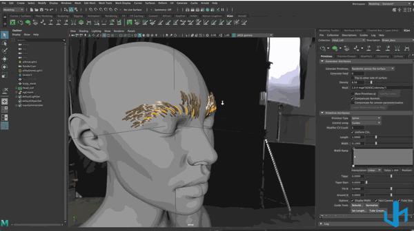 全网最全Maya-XGen毛发制作教程，初级到深入全涉及! - 知乎