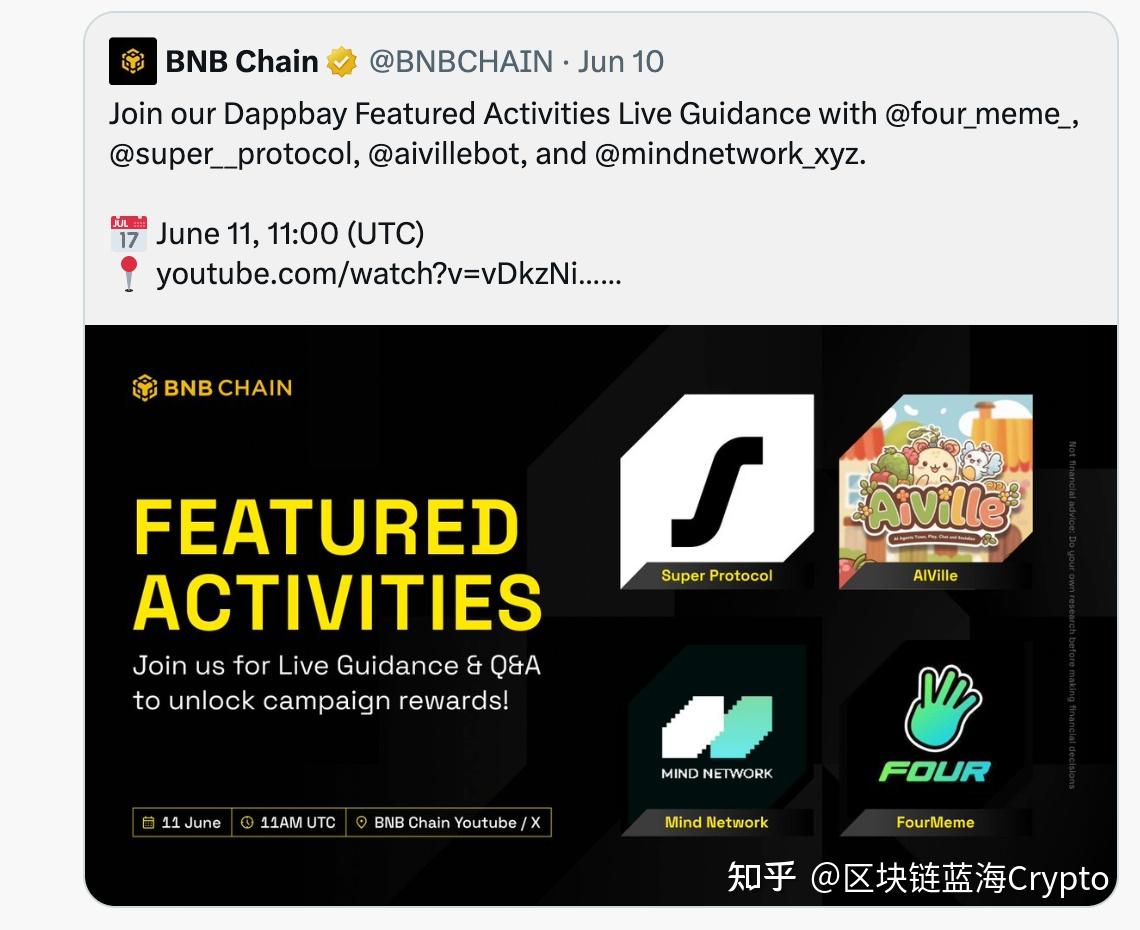 BNB AI Game TOP 1，AIVille才是USD1生态的黑马 - 知乎