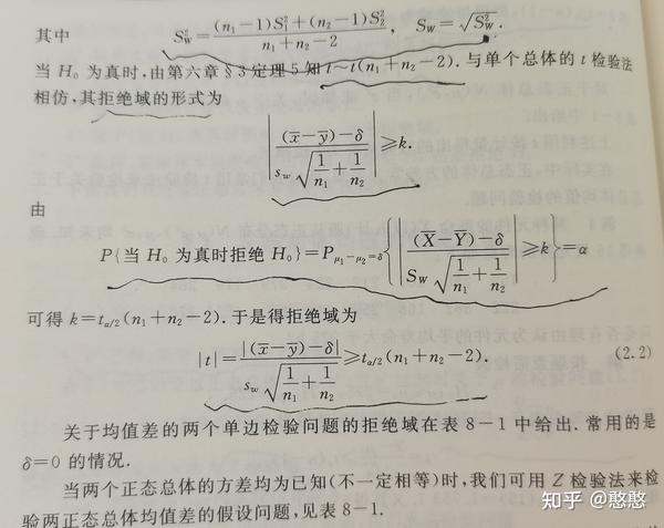 概率论与数理统计知识点提炼(第八章:假设检验) 知乎