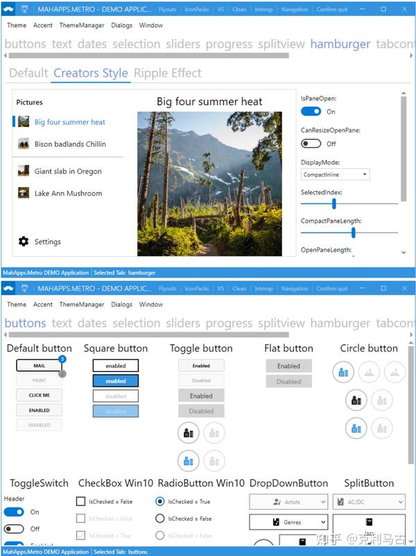 几十款 Wpf 控件 Ui 库，总有一款适合你 知乎