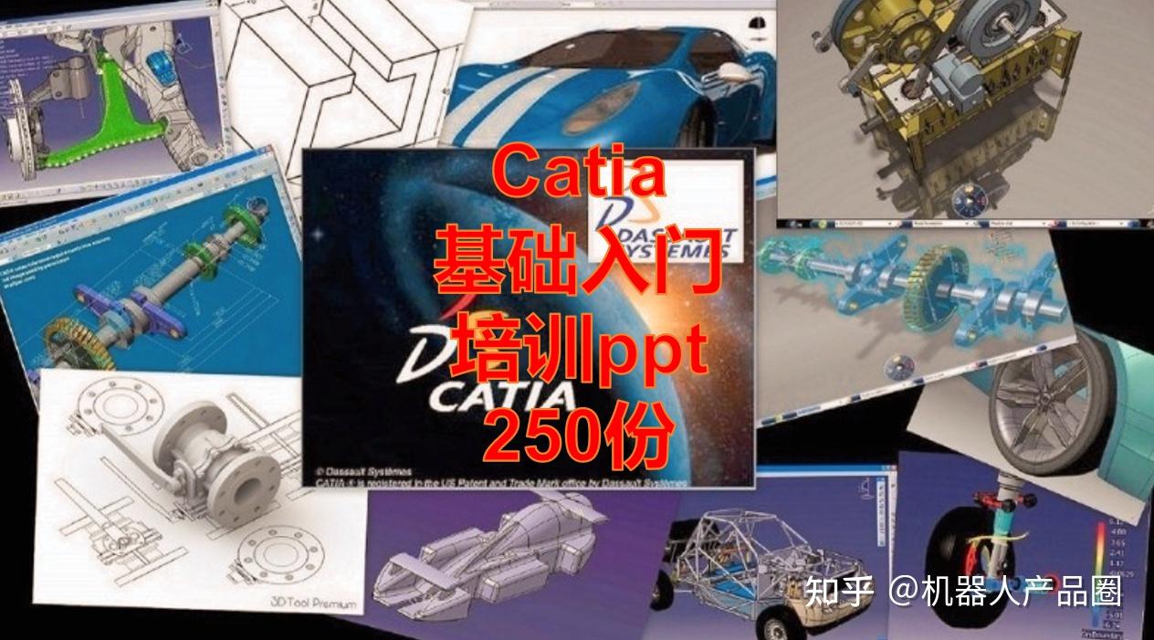 Catia基础入门培训ppt-250份 - 知乎