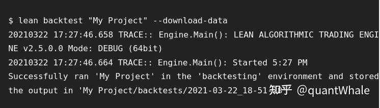 Lean CLI：教程-本地数据/从QuantConnect下载（Lean CLI系列教程-15） - 知乎