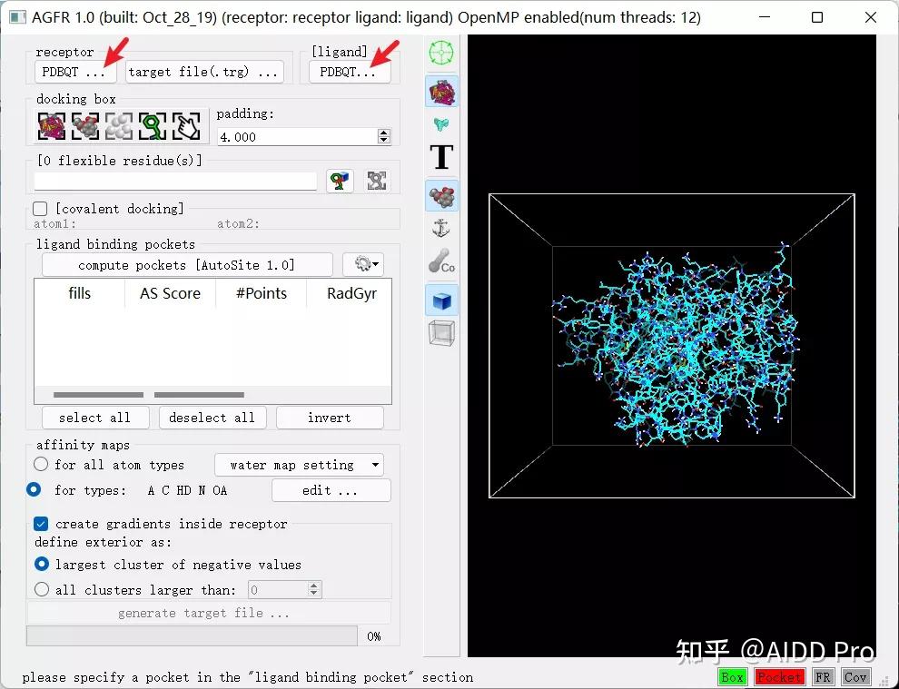 使用AutoDockFR进行分子对接教程--半柔性对接 - 知乎