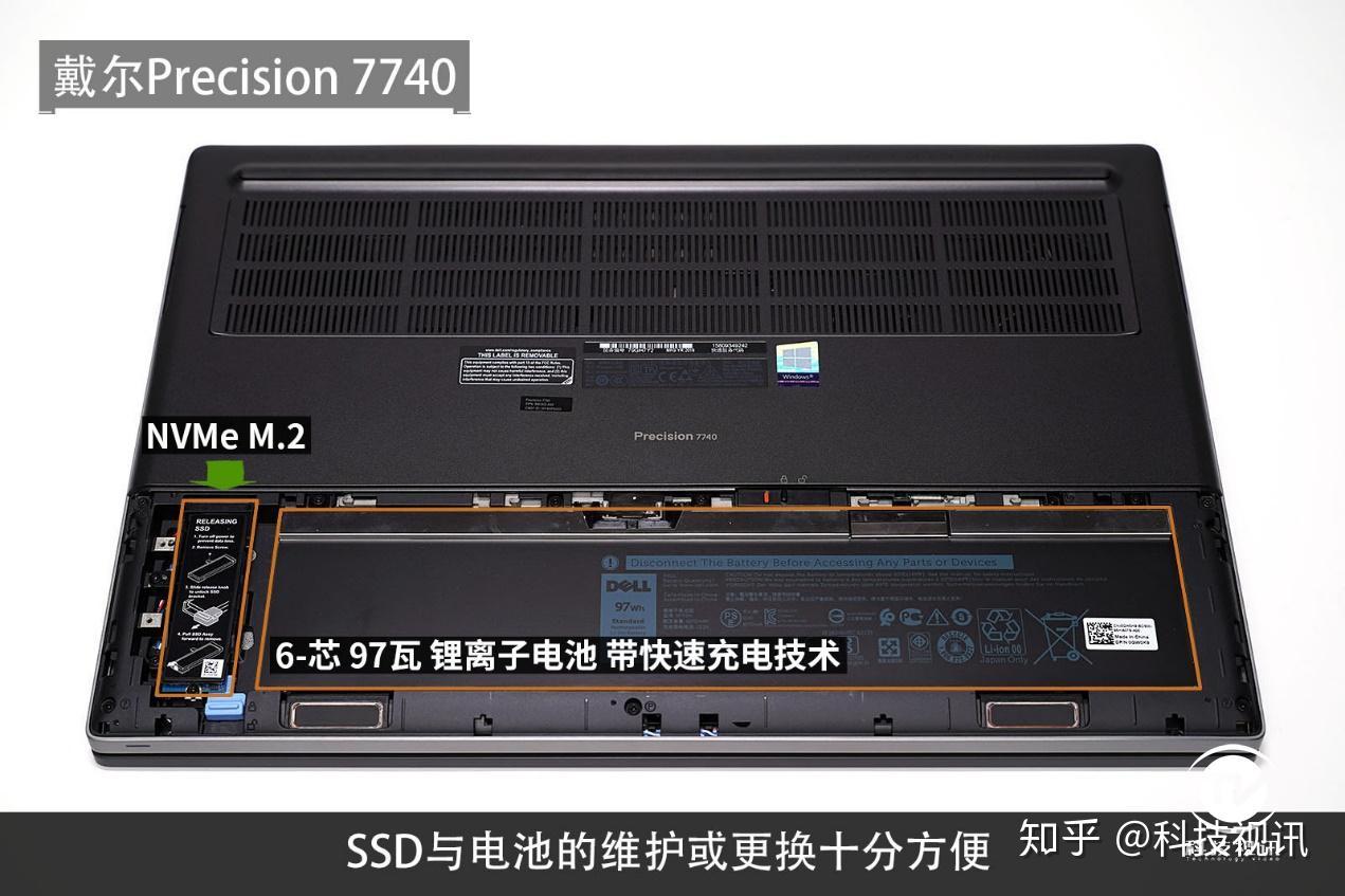 英特尔至强工作站随身带,戴尔Precision 7740评测 - 知乎