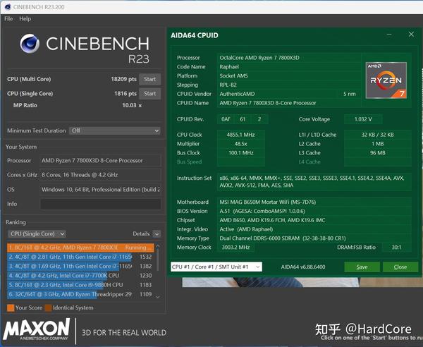 同价位的锐龙7 7800X3D和Core i7-13700K怎么选？对比测试和搭建成本分析 - 知乎