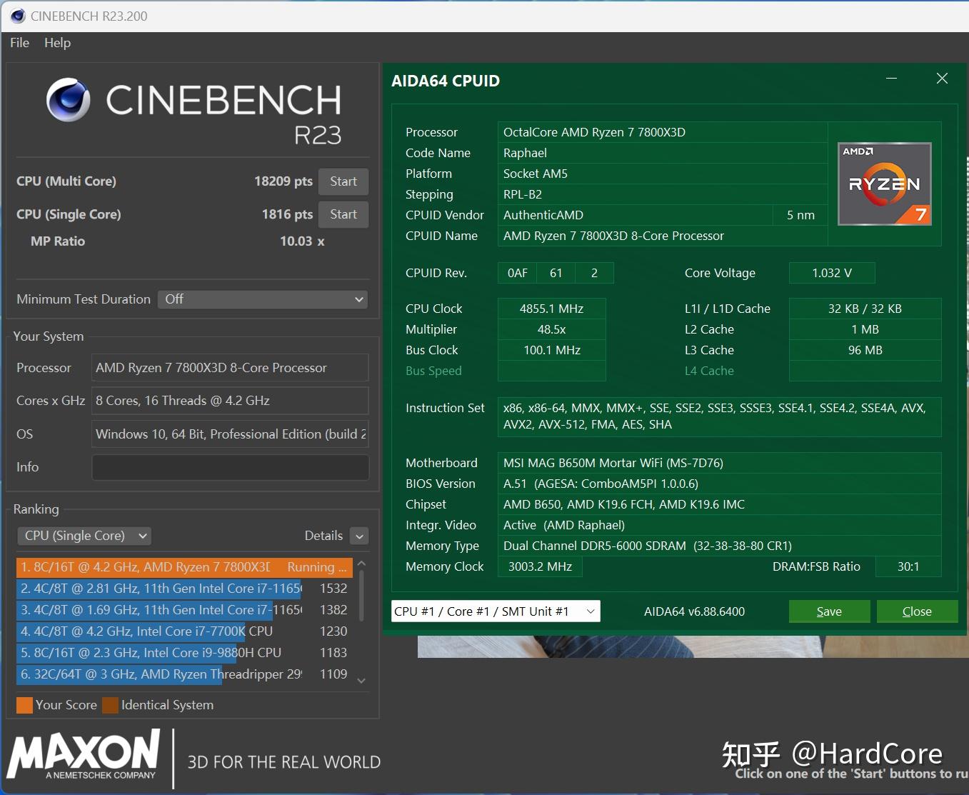 同价位的锐龙7 7800X3D和Core i7-13700K怎么选？对比测试和搭建成本分析 - 知乎