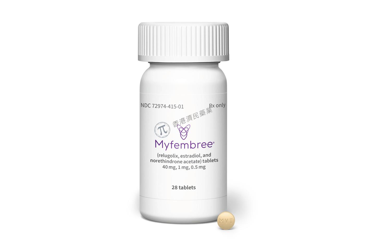 减少月经/非月经盆腔疼痛！FDA批准Myfembree（Relugolix复方片）用于治疗子宫内膜异位症 - 知乎