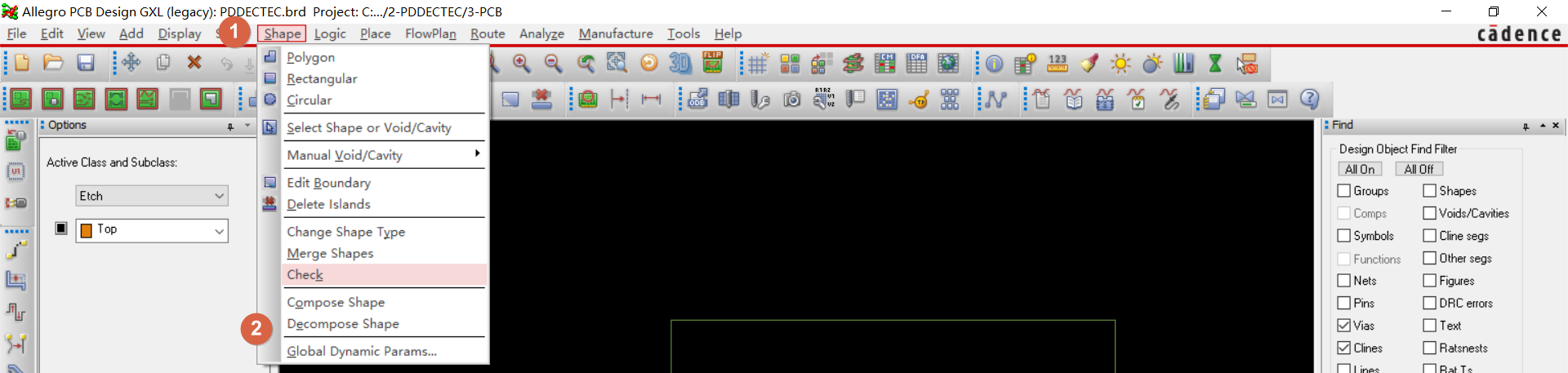 Cadence Allegro给画好的PCB导圆角 - 知乎