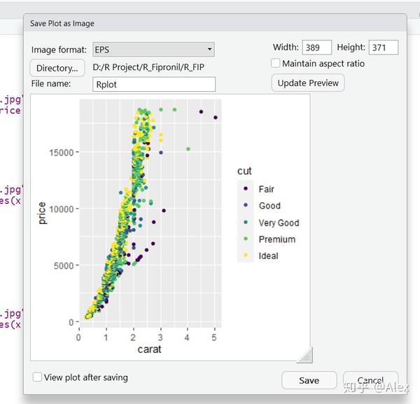 R批量作图及自动导出保存 - 知乎
