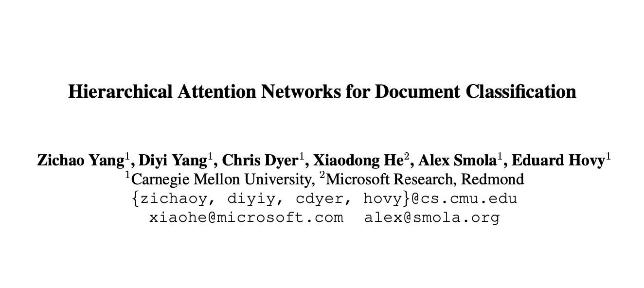 HAN: 双层Attention在文本分类中的应用 - 知乎