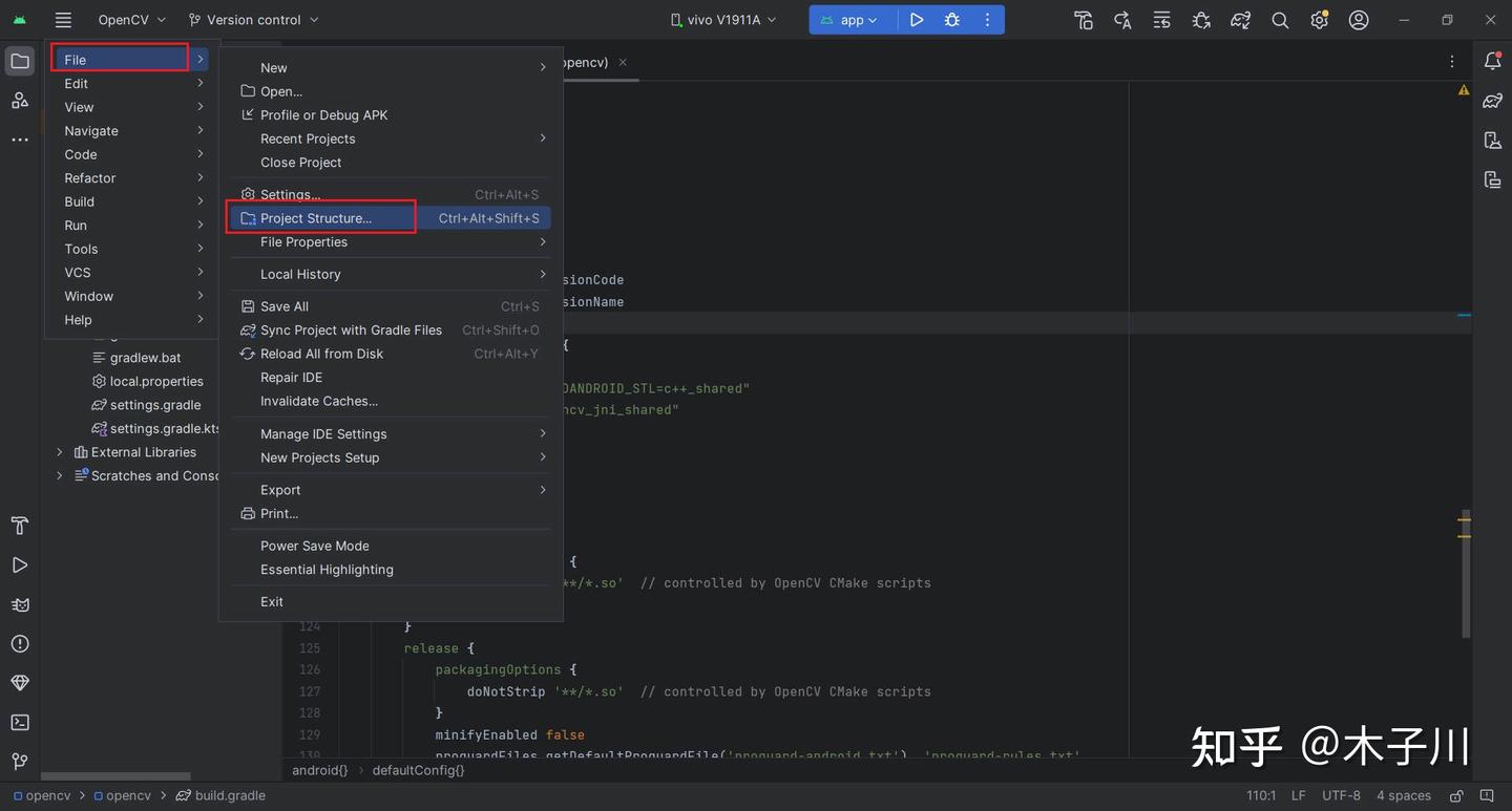 【图文详解】Android Studio（新版本） 配置OpenCV库，解决出现的各种问题 - 知乎