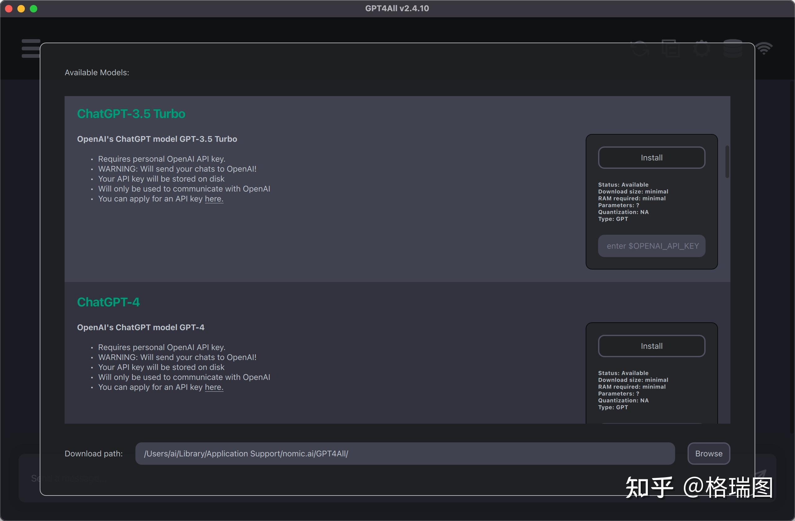 GPT4All-0002-客户端工具-可用模型 - 知乎