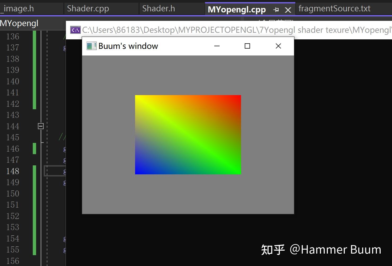 13>>opengl,显示图片 - 知乎
