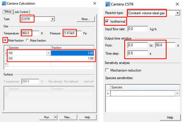 Materials Studio中Cantera模块对容器中化学反应过程研究和反应敏感性分析 - 知乎