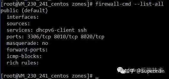 CentOS 7中firewall防火墙详解和配置以及切换为iptables防火墙 - 知乎