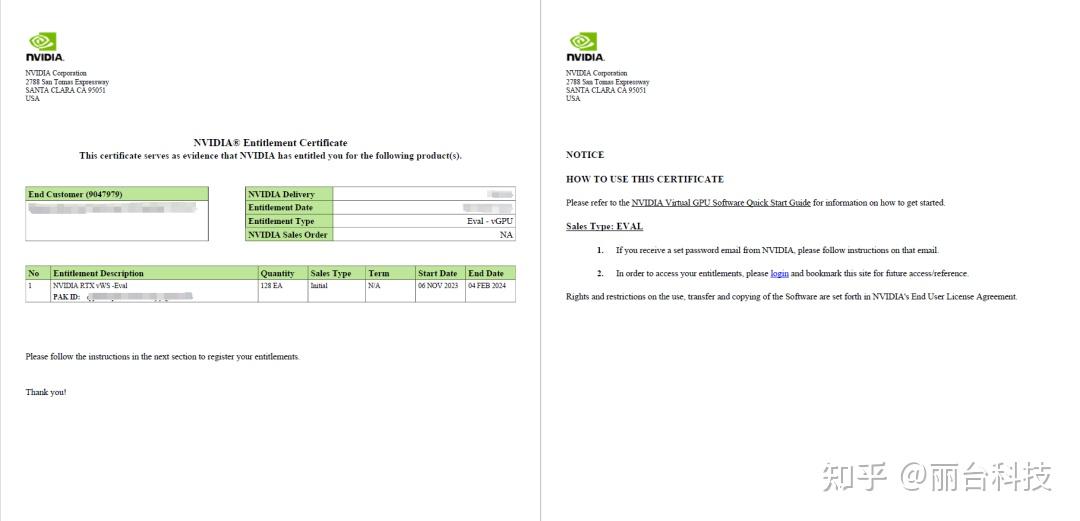 虚拟化教程 (5) : NVIDIA vGPU 许可申请、账号注册绑定及购买 - 知乎