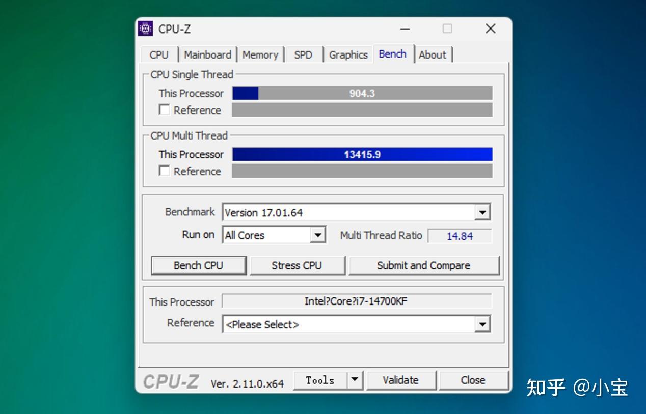 深度解析 Intel 酷睿 i7 - 14700KF：性能、游戏与生产力实测 - 知乎