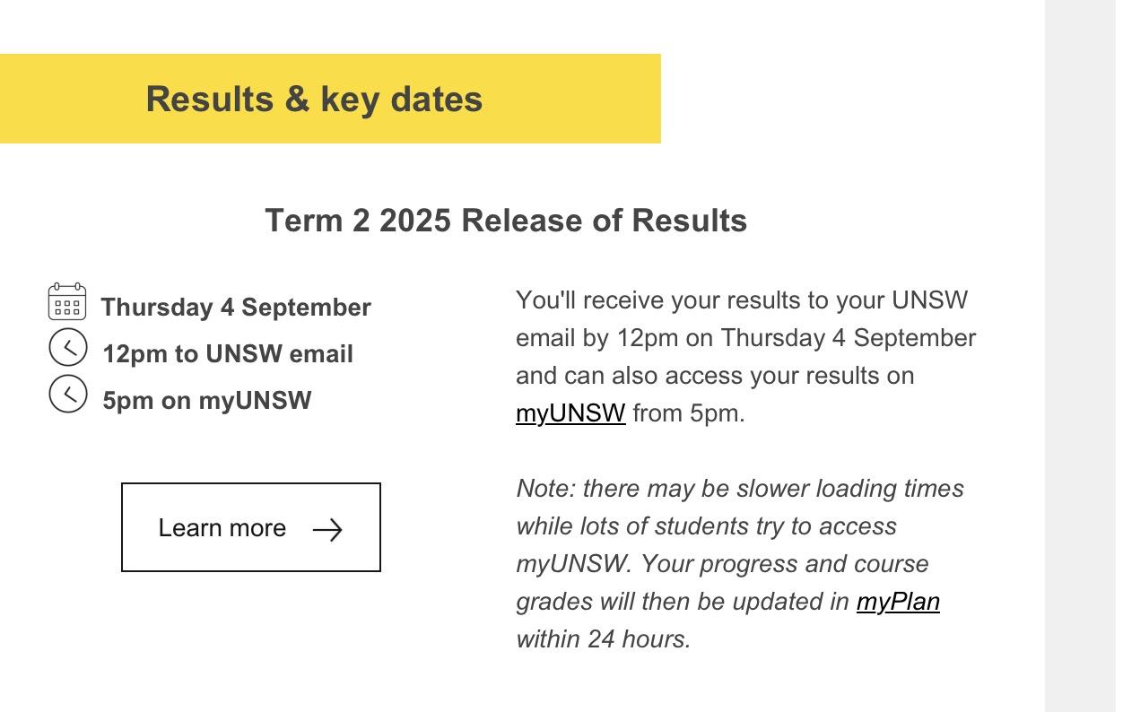 UNSW:T2 出分，挂科怎么办呢？ - 知乎