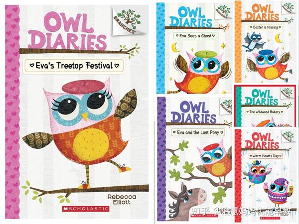 画风超级可爱的学乐大树英文电子书：猫头鹰日记Owl Diaries 14册含12册音频MP3 - 知乎