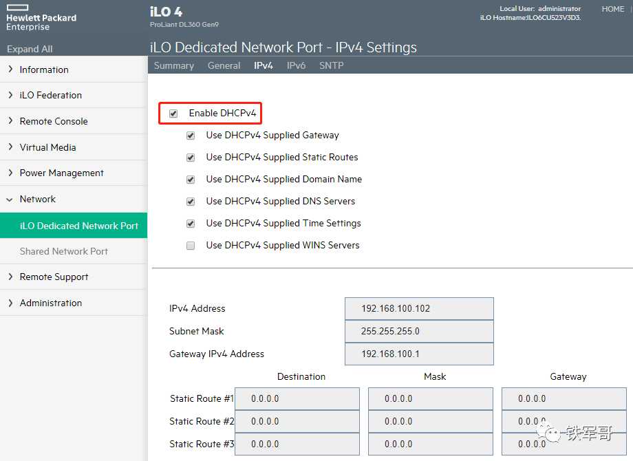 HPE服务器配置通过业务网卡登录iLO管理页面 - 知乎
