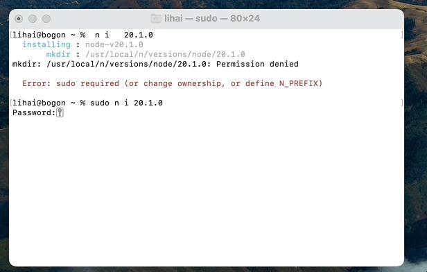Node.js版本管理工具，我选择n - 知乎