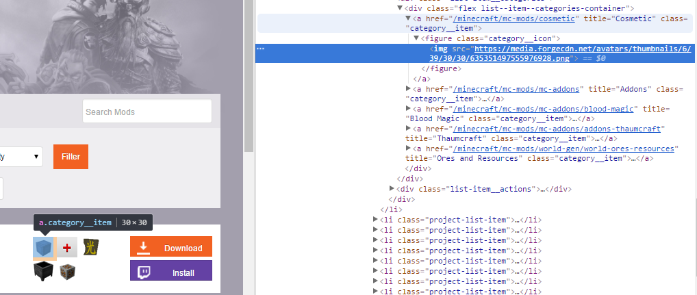 Python练习：CurseForge Mod数据爬取 - 知乎