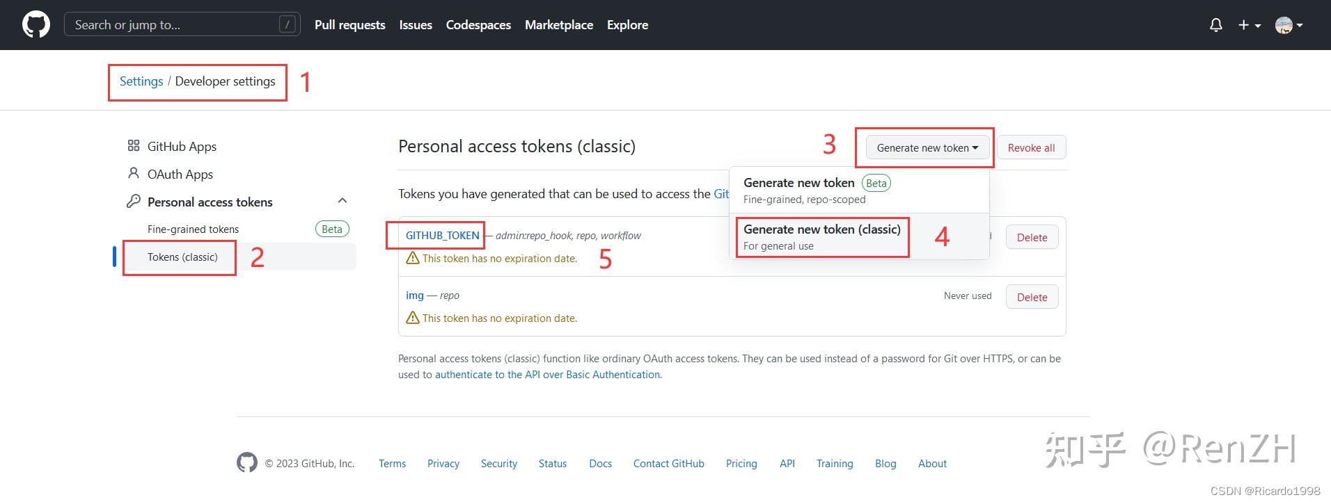 GitHub主页设计 - 知乎