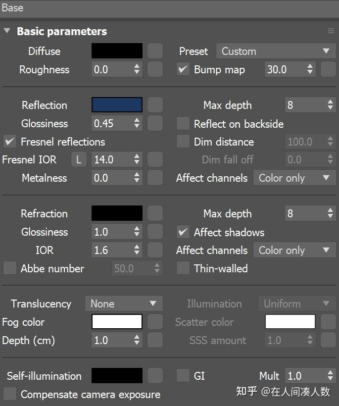 如何使用 vray StochasticFlakesMtl 创建车漆? - 知乎