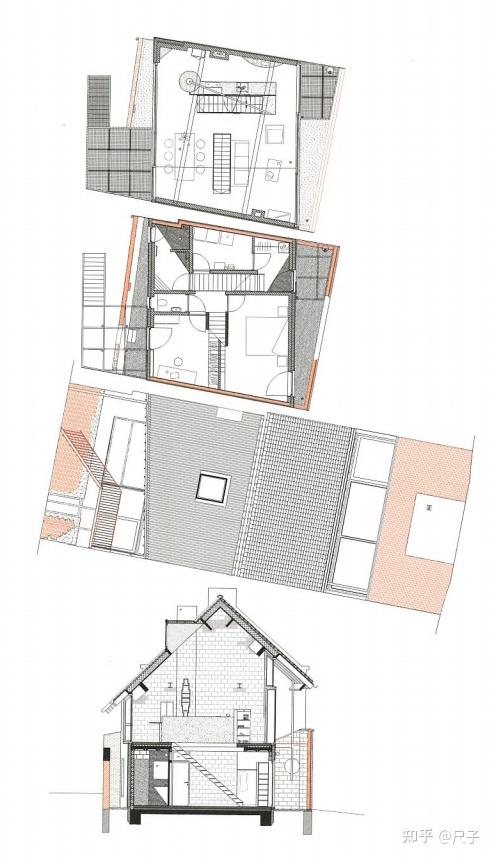 碎片案例 |改造：墙中房-Verbrande Brug·ADVVT - 知乎