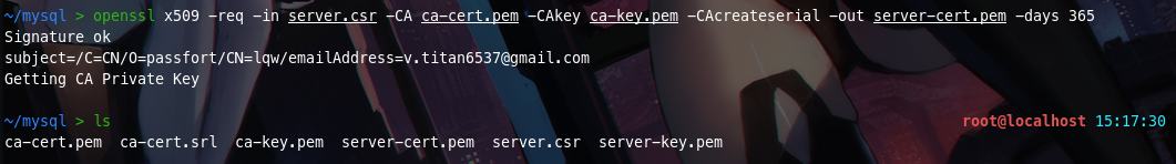 MYSQL启用 SSL/TLS 加密 - 知乎