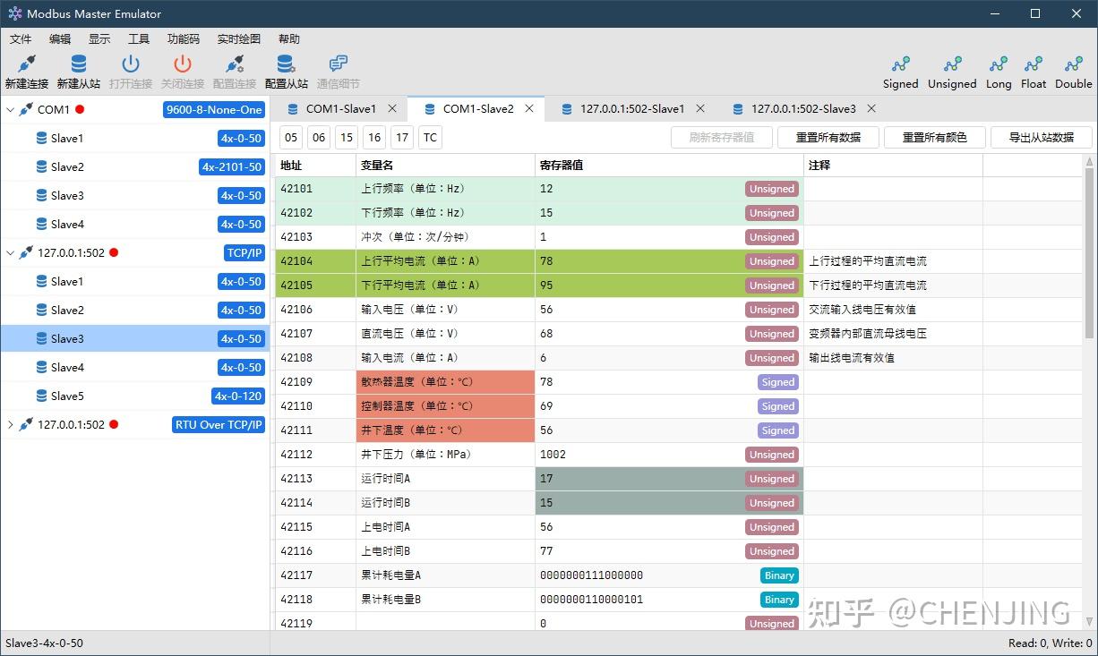 优秀的 Modbus 主站（主机、客户端）仿真器、串口调试工具 知乎