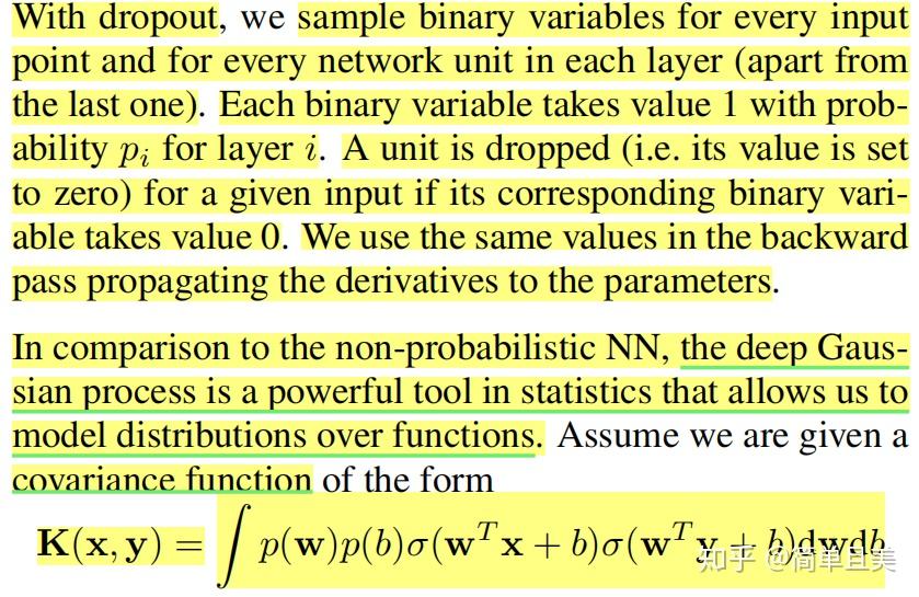 Dropout as a Bayesian Approximation论文阅读笔记 - 知乎