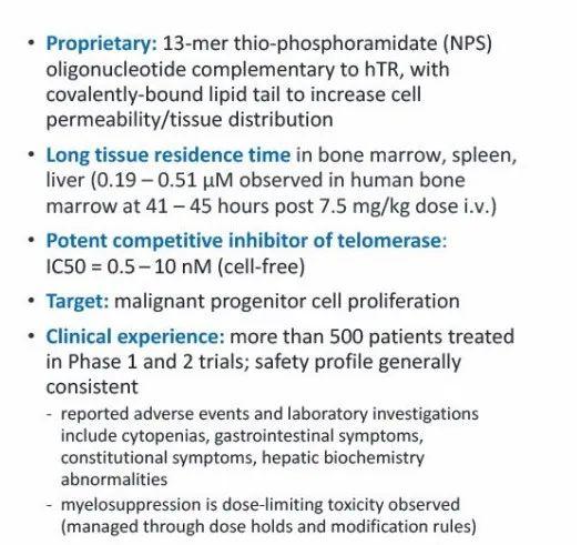 FDA 批准首个端粒酶抑制剂imetelstat (Rytelo) - 知乎