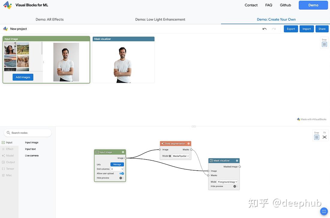 Google开源了可视化编程框架Visual Blocks for ML - 知乎