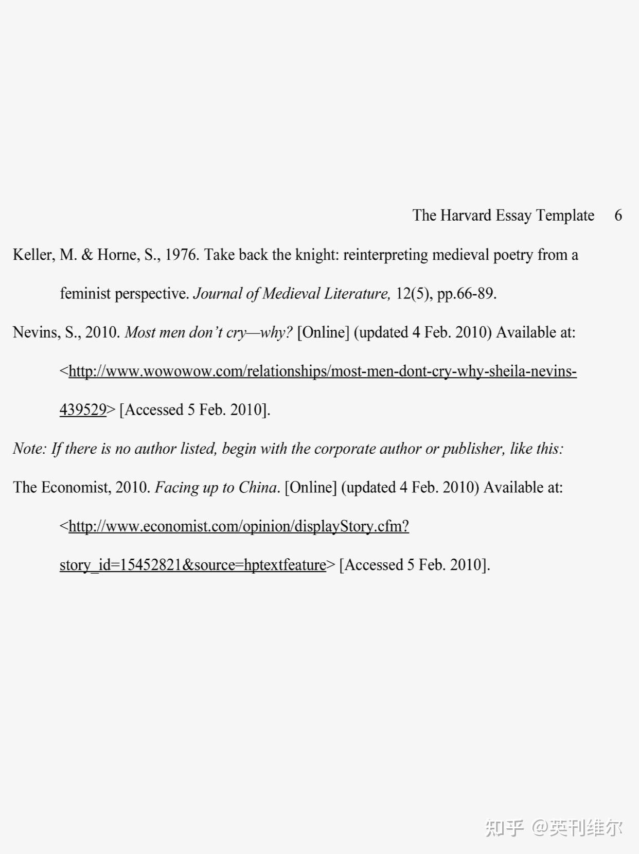 Harvard格式论文写作指南 - 知乎