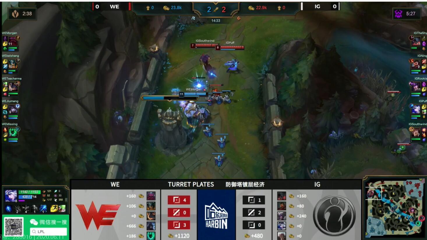 LPL赛事回顾 iG和WE老对手宿命之战 WE2-0战胜IG - 知乎