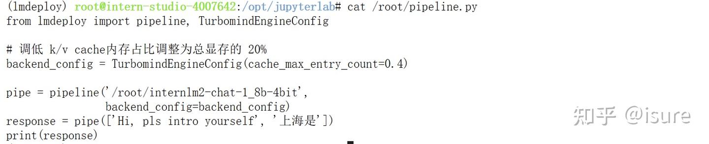 05【LMDeploy 量化部署 LLM 实践】笔记+作业 - 知乎