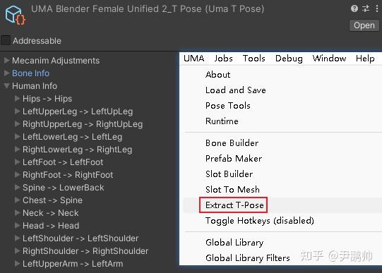 Unity中使用UMA制作角色-骨骼与动作 - 知乎