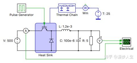 PLECS 应用示例（17）：带热模型的降压转换器（Buck Converter with Thermal Model - 知乎