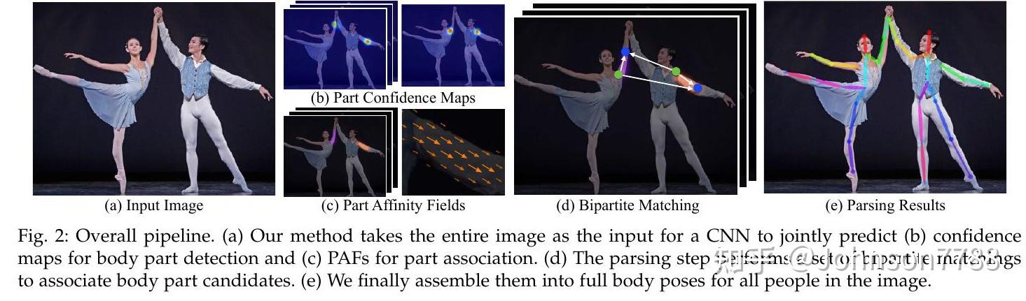 OpenPose: 使用部分亲和域的实时多人二维姿势估计 - 知乎