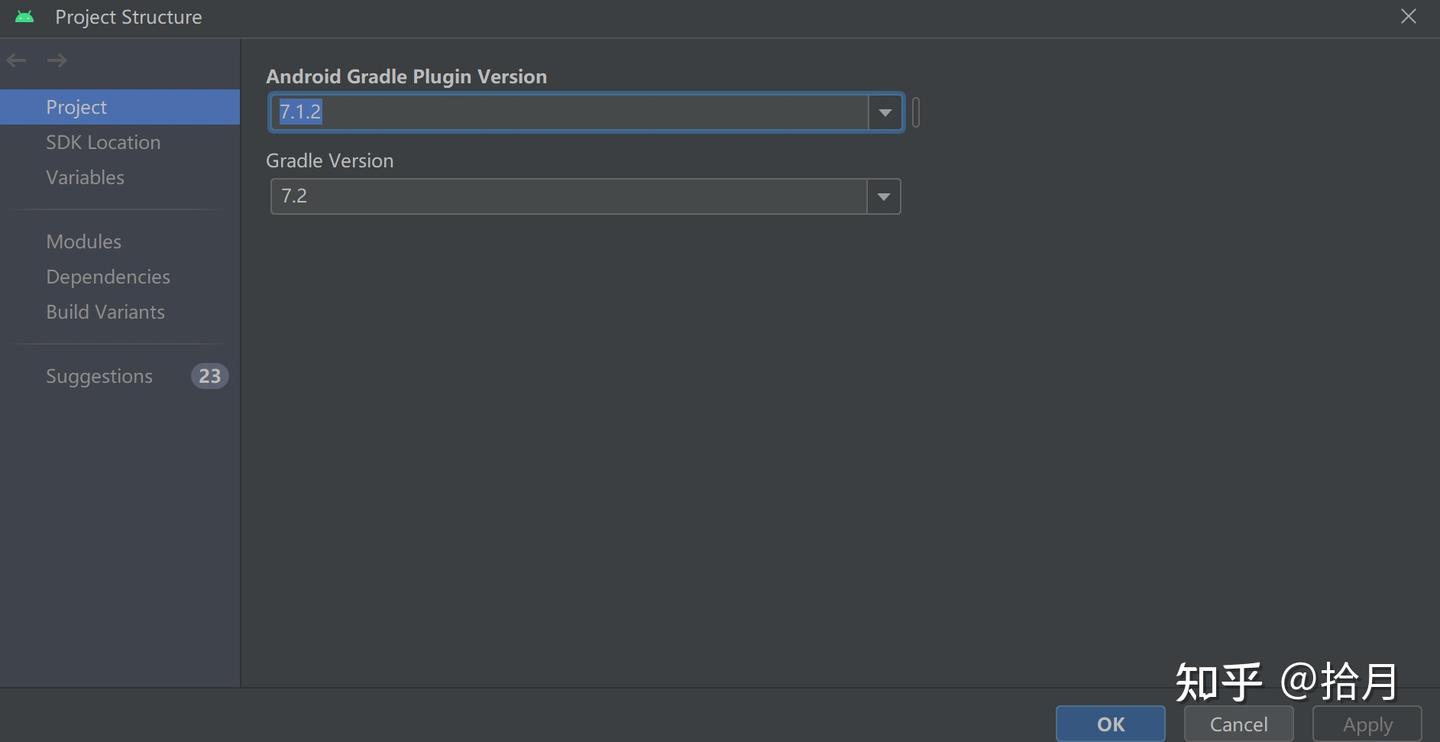 Gradle升级，Error:Connection timed out: connect. If you are behind an HTTP proxy-手动配置 - 知乎