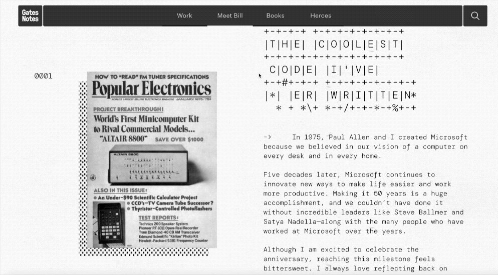 整整157页，比尔盖茨亲自公开微软起家的源代码：Altair Basic - 知乎
